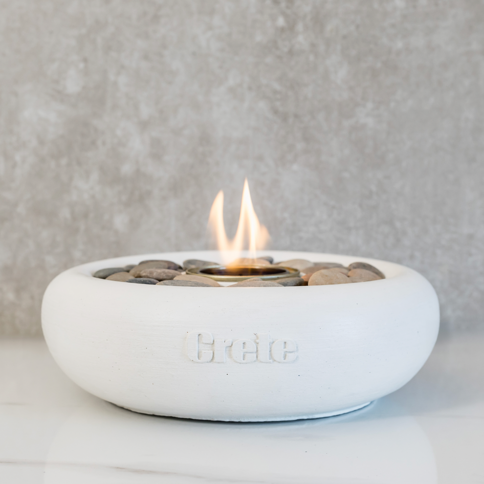 Crete Studio's Pebble Fire Bowl